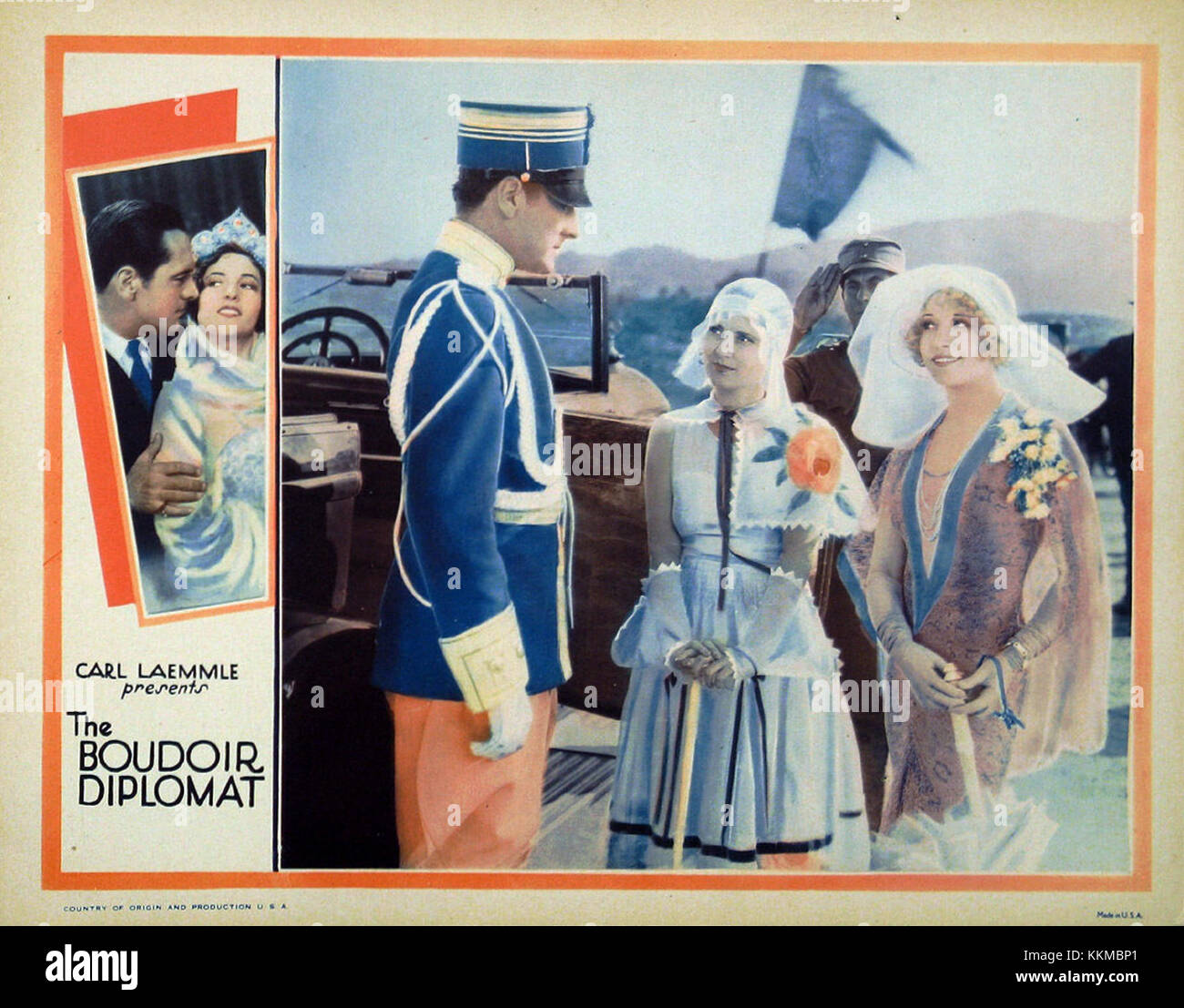 Boudoir Diplomat is a classic film, with this lobby card featuring a ...