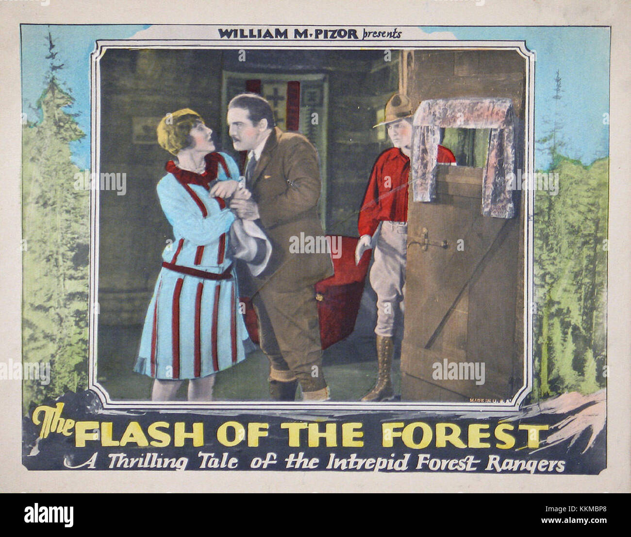 Flash of the Forest lobby card Stock Photo - Alamy