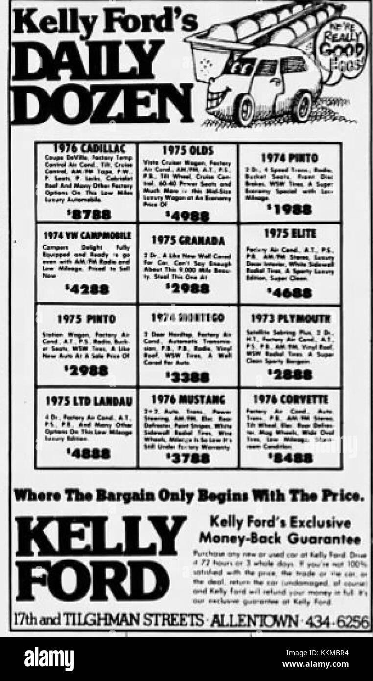 On December 3, 1976, Kelly Ford performed at the McAllister Auditorium in Allentown ...