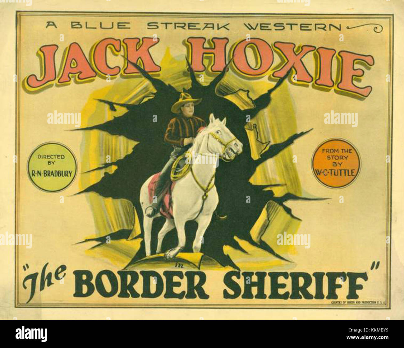 Western sheriff and law enforcement posters hi-res stock photography ...