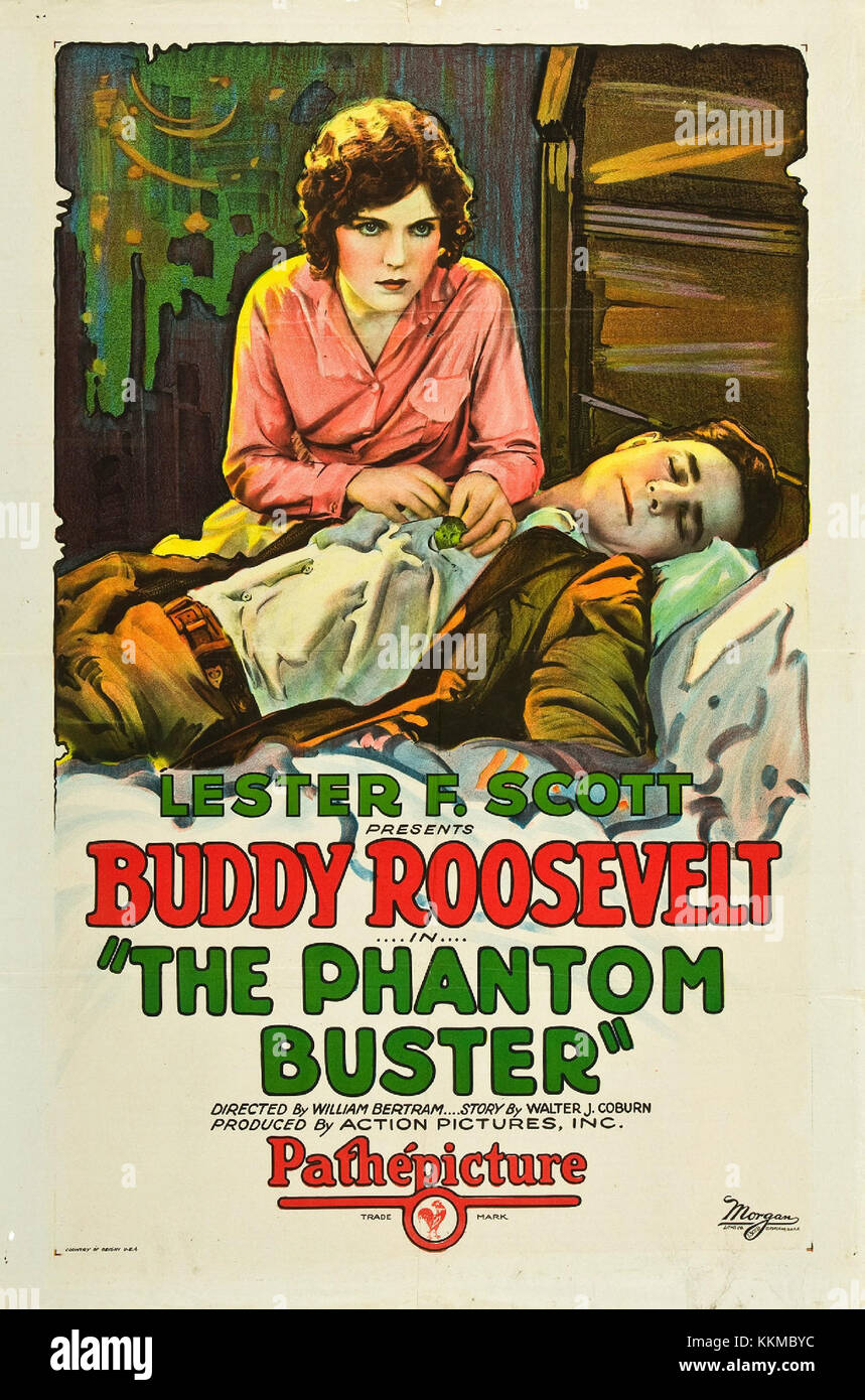 Phantom Buster poster Stock Photo - Alamy