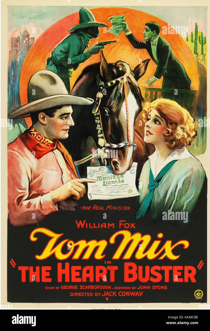 The Heart Buster poster features a dramatic visual related to heart ...