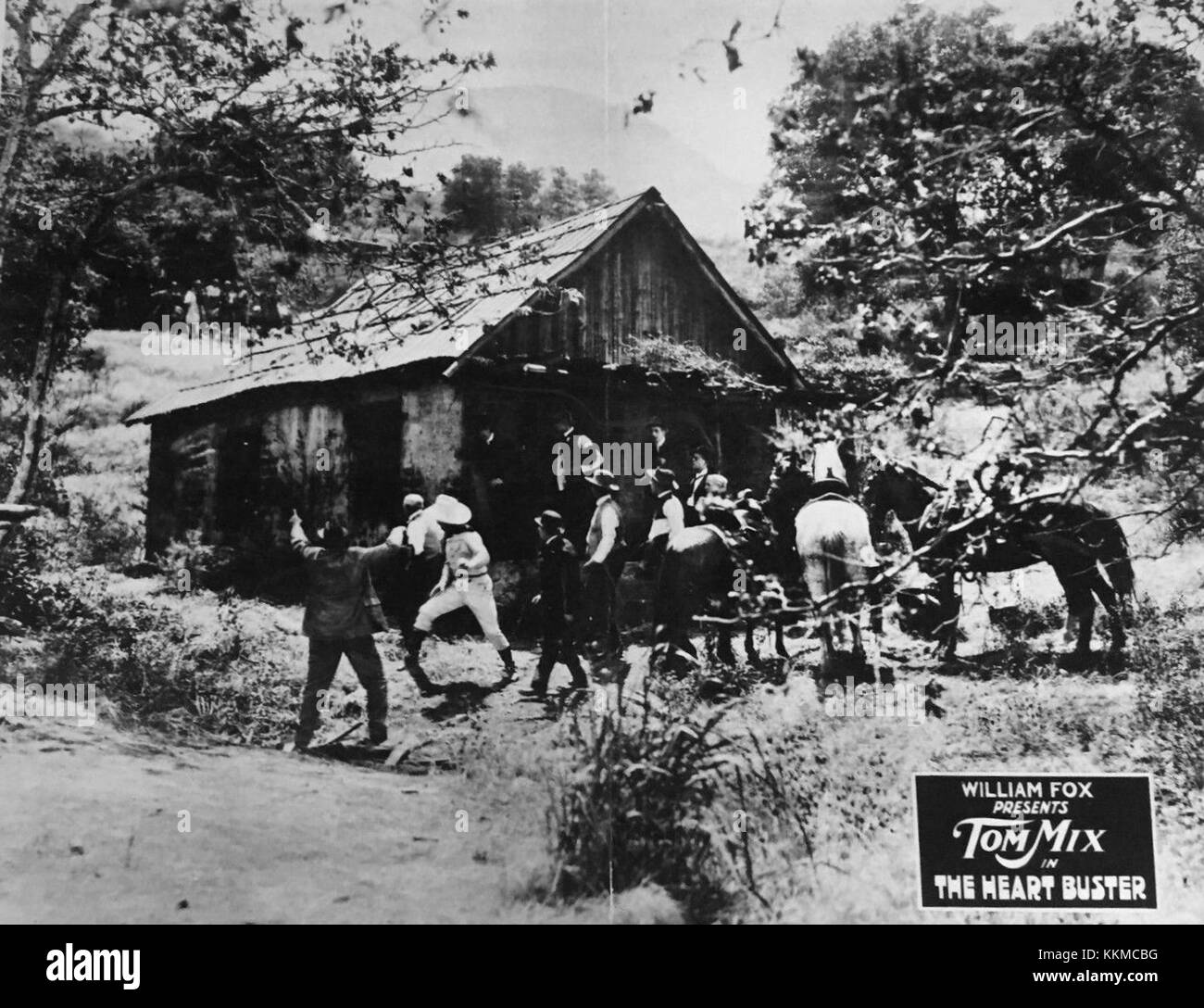 A lobby card for the film *Heart Buster*, featuring key visuals and ...