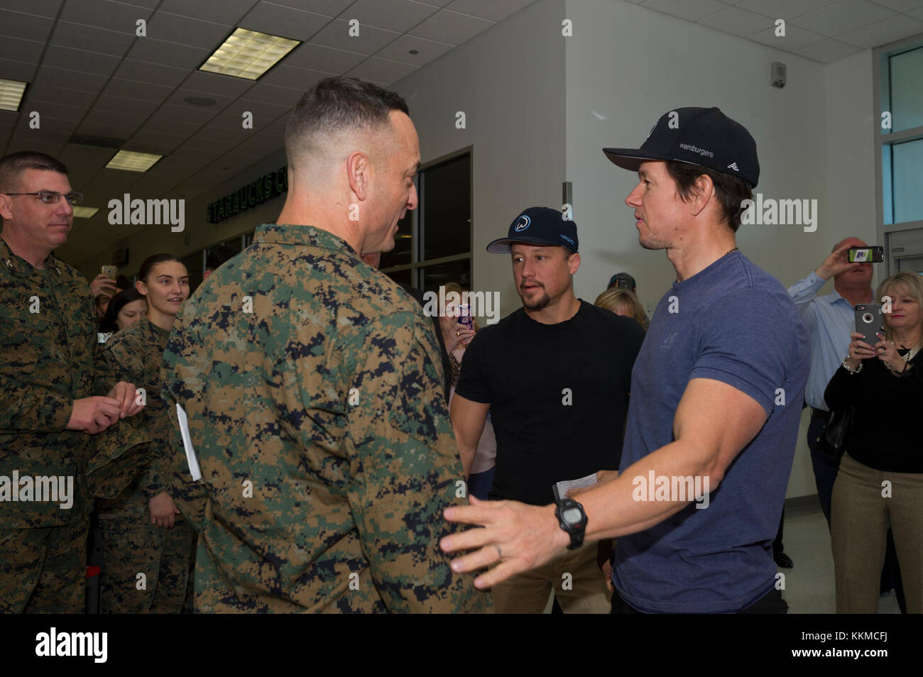 U.S. Marine Corps Col. Joseph Murray, commander, Marine Corps Base ...