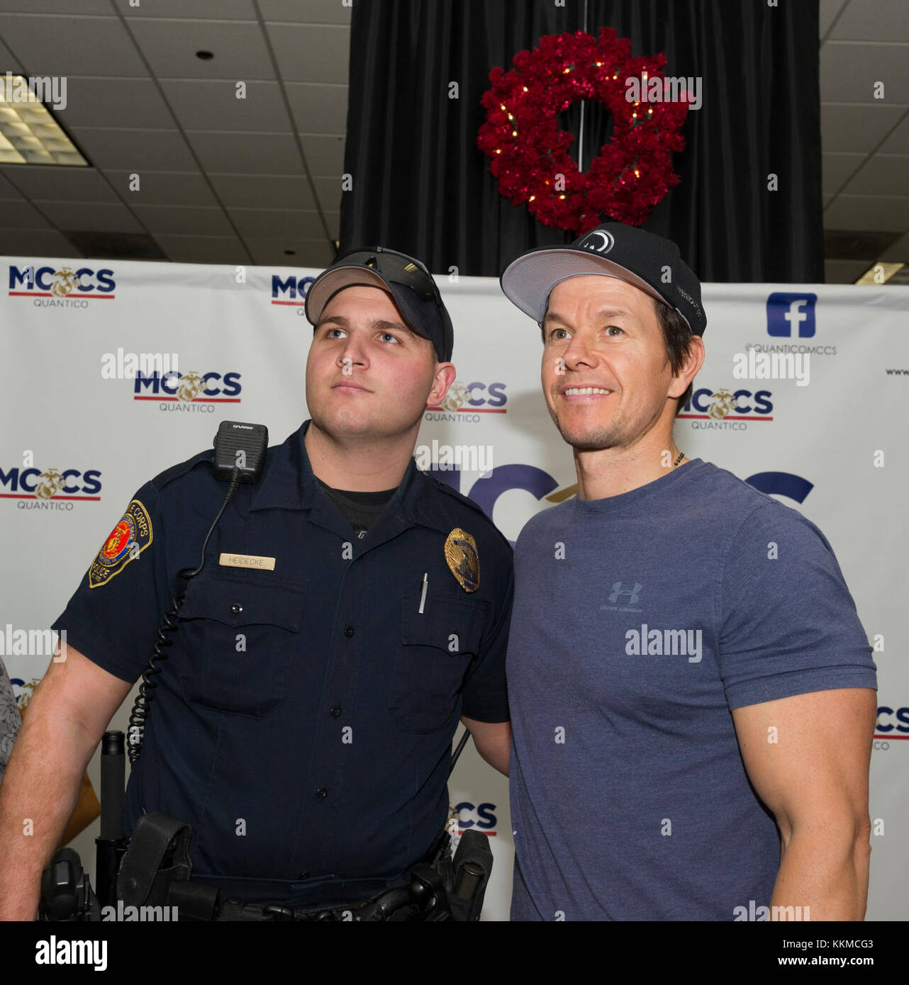 A Marine Corps Base Quantico (MCBQ) police officer with Security ...