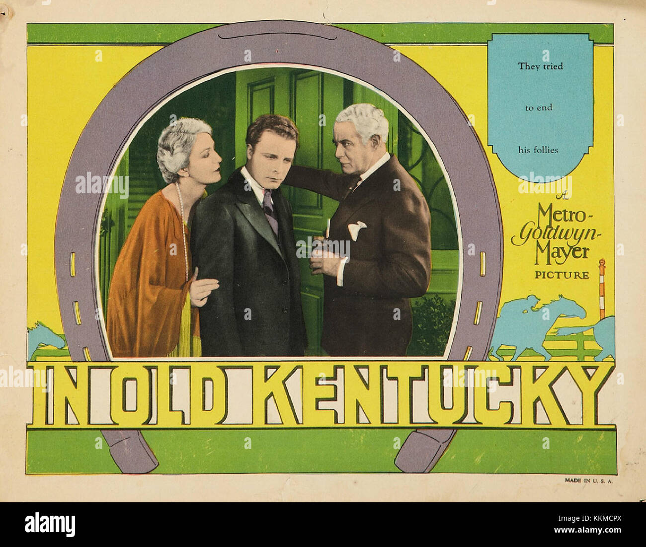 In Old Kentucky is a 1935 film, and this lobby card captures a ...