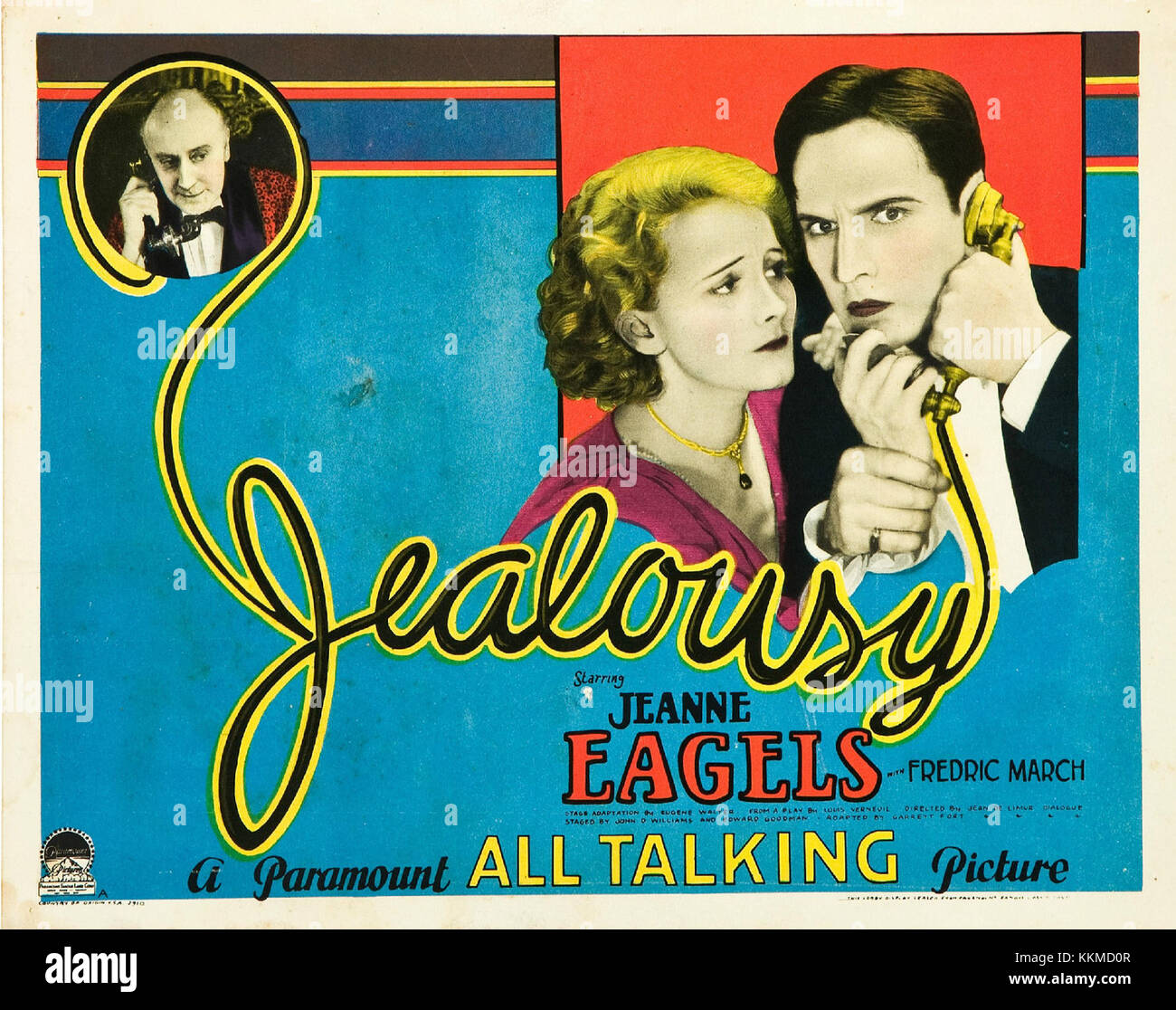 The 'Jealousy' lobby card is a vintage promotional image from the early ...