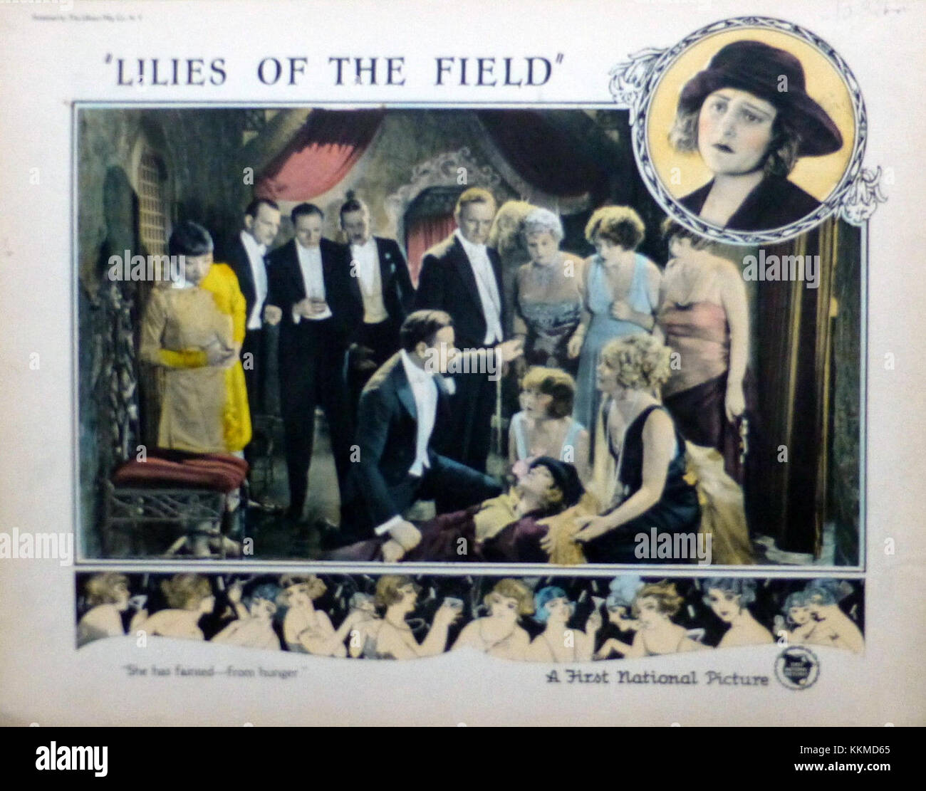A vintage lobby card for the film *Lilies of the Field*, featuring an ...