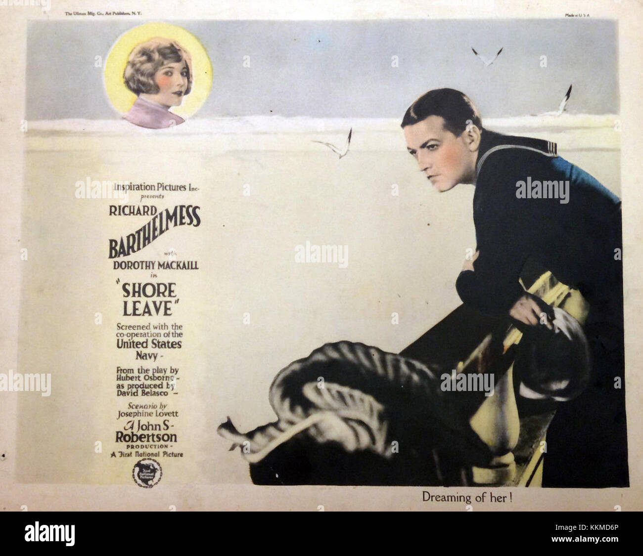 Shore Leave lobby card Stock Photo - Alamy