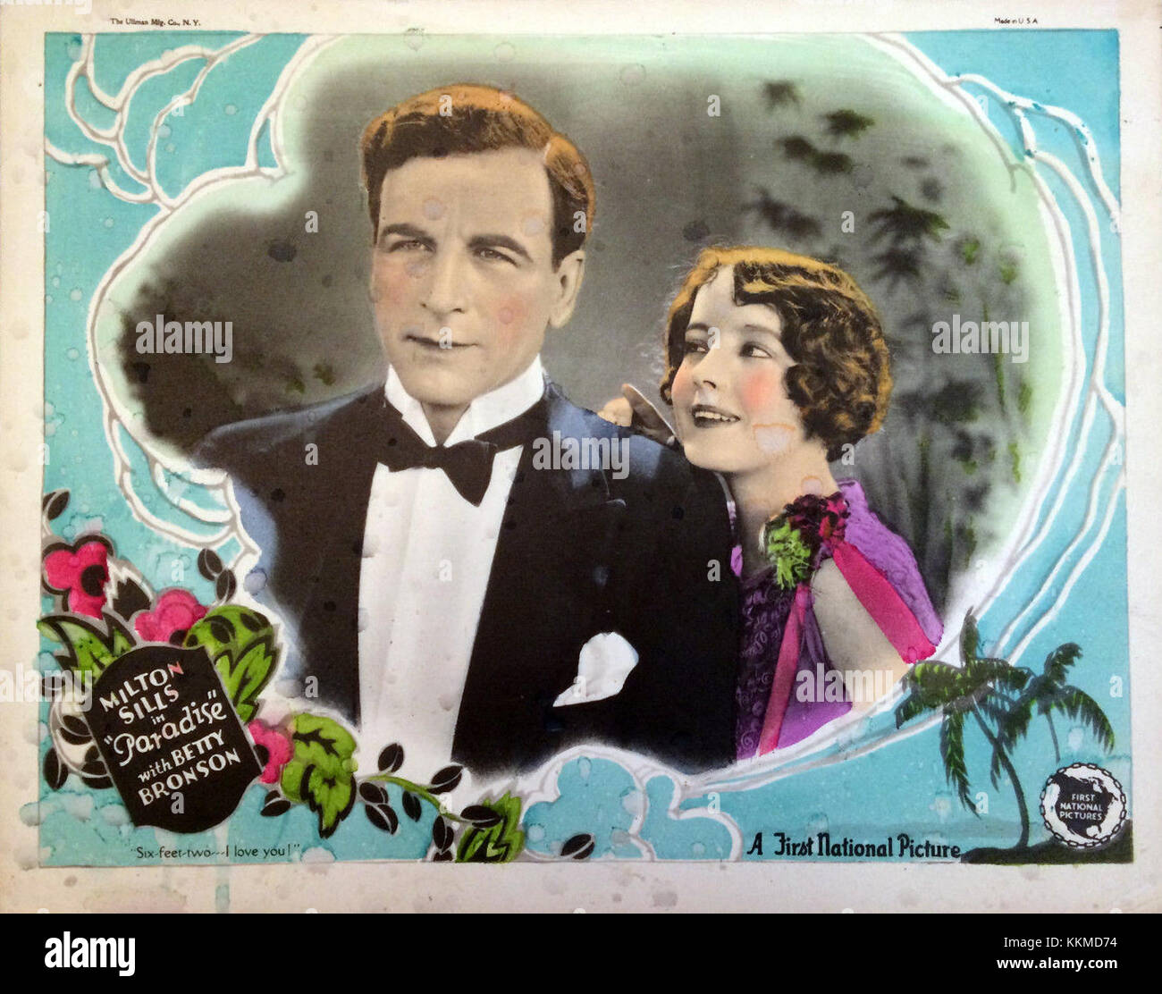 A lobby card for the 1930s film *Paradise*, showcasing the promotional ...