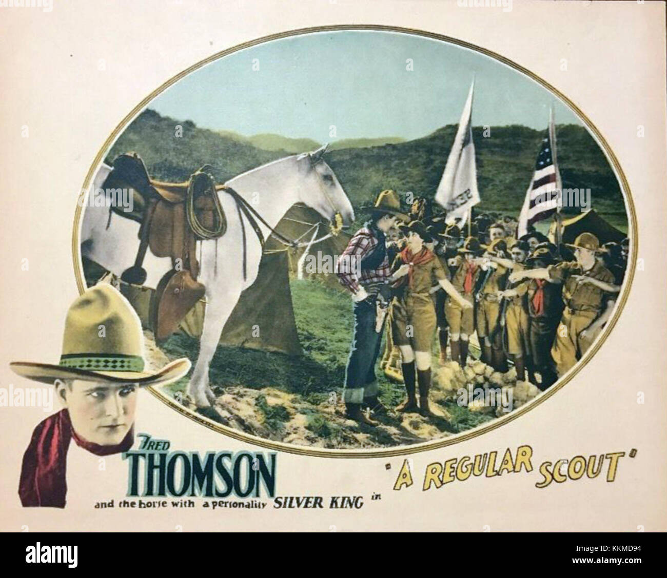 Regular Scout lobby card Stock Photo - Alamy