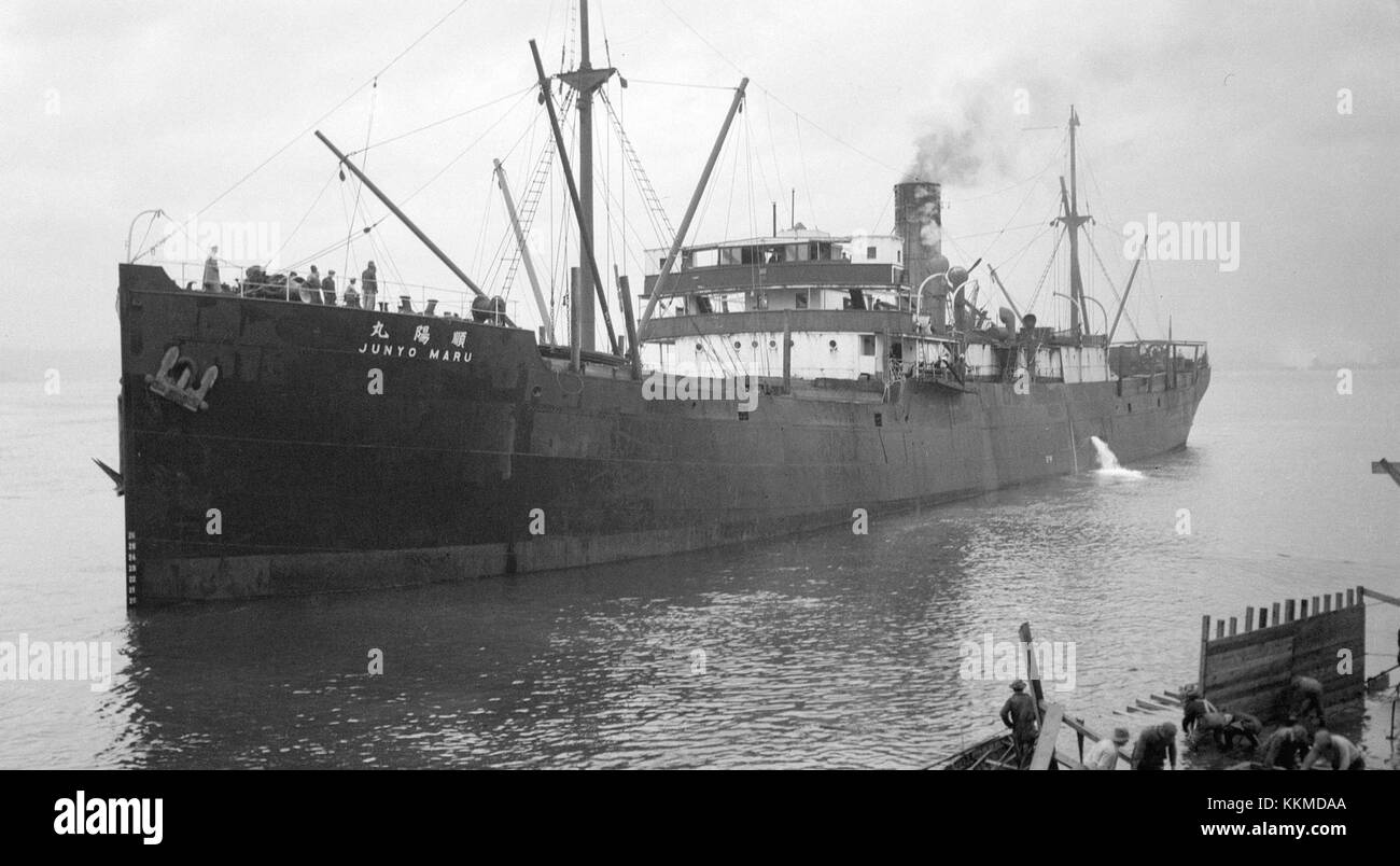 The Junyo Maru was a Japanese cargo ship during World War II, known for ...