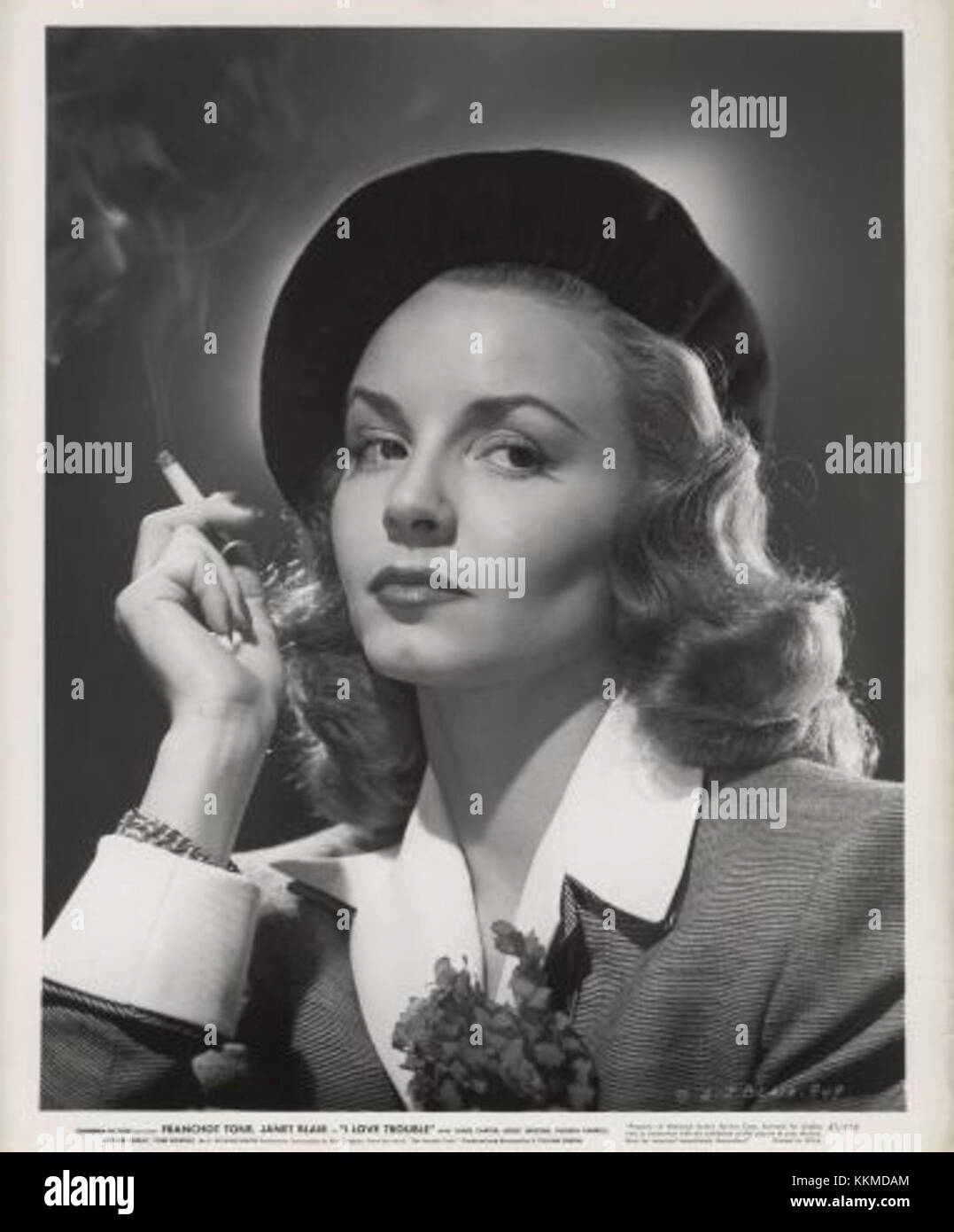 Janet Blair was an American actress best known for her roles in films ...