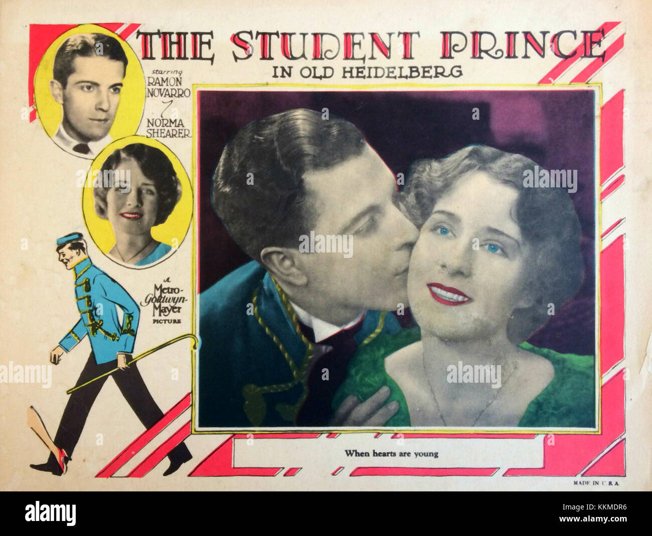 THE STUDENT PRINCE IN OLD HEIDELBERG 1927 MGM film with Norma Shearer ...