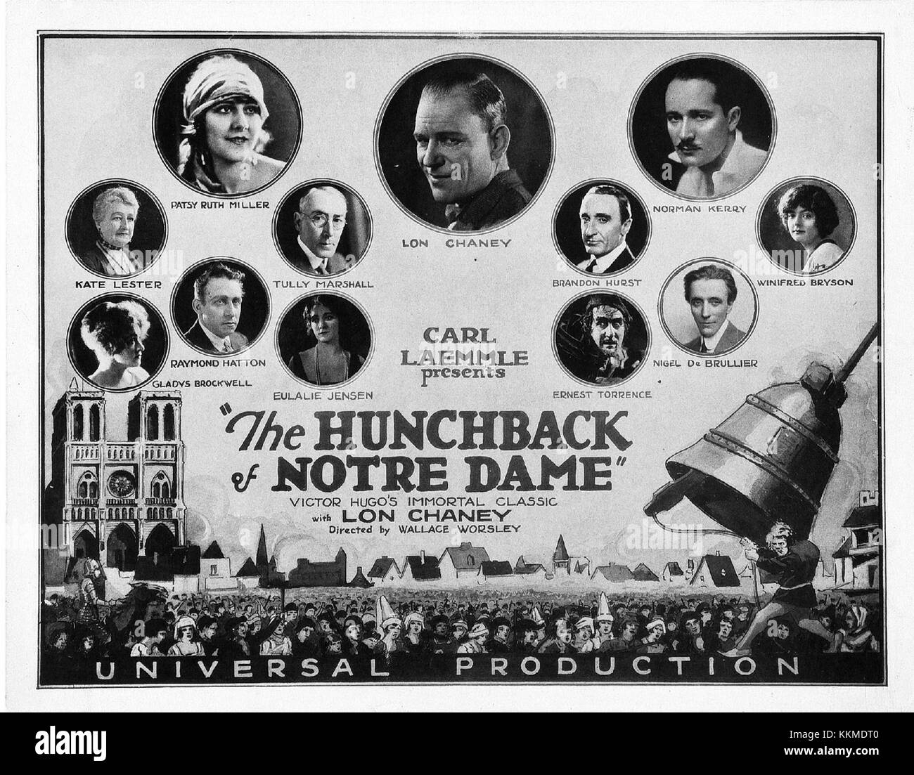 The hunchback of notre dame 1923 hi-res stock photography and images ...