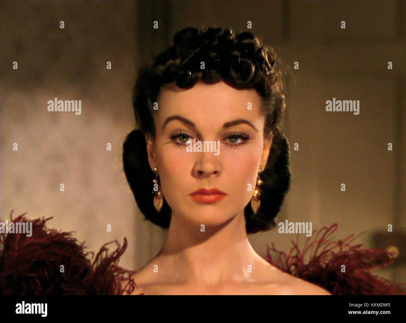 Vivien Leigh starred as Scarlett O'Hara in the iconic film Gone with the Wind. The movie ...