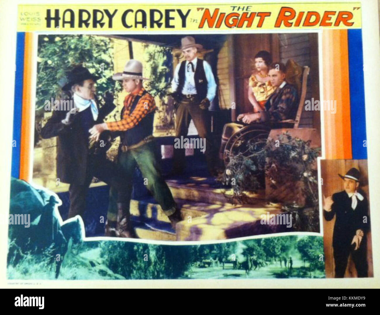 Night Rider lobby card Stock Photo - Alamy