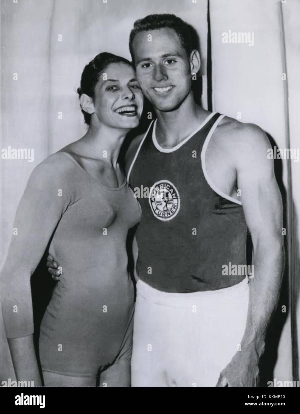 Sandra Ruddick and Jack Beckner 1956 Stock Photo - Alamy