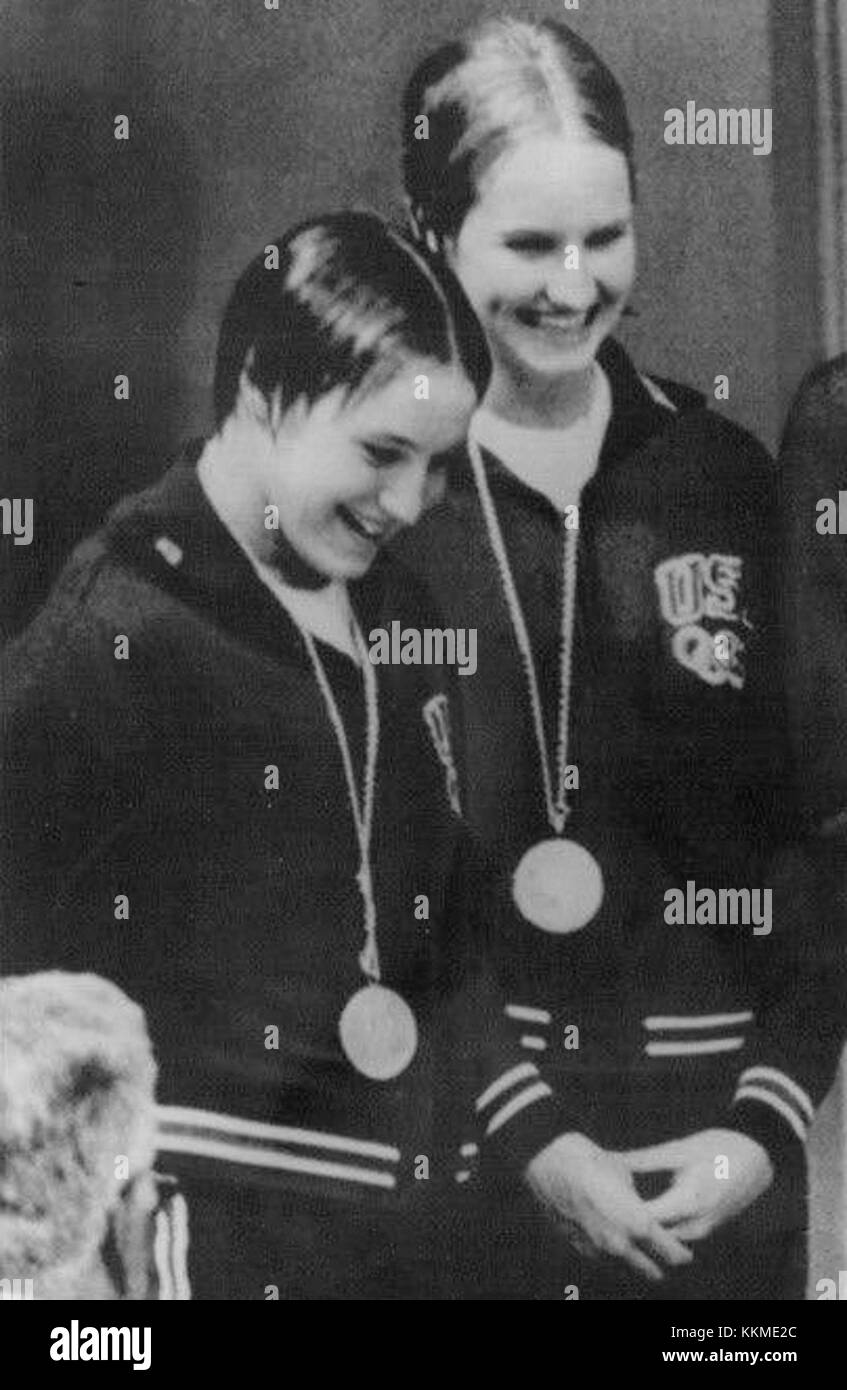 Deena Deardurff and Sandy Neilson were American swimmers who competed ...