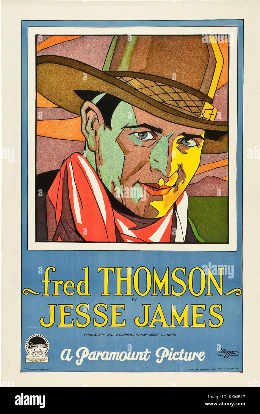 Jesse james poster hi-res stock photography and images - Alamy