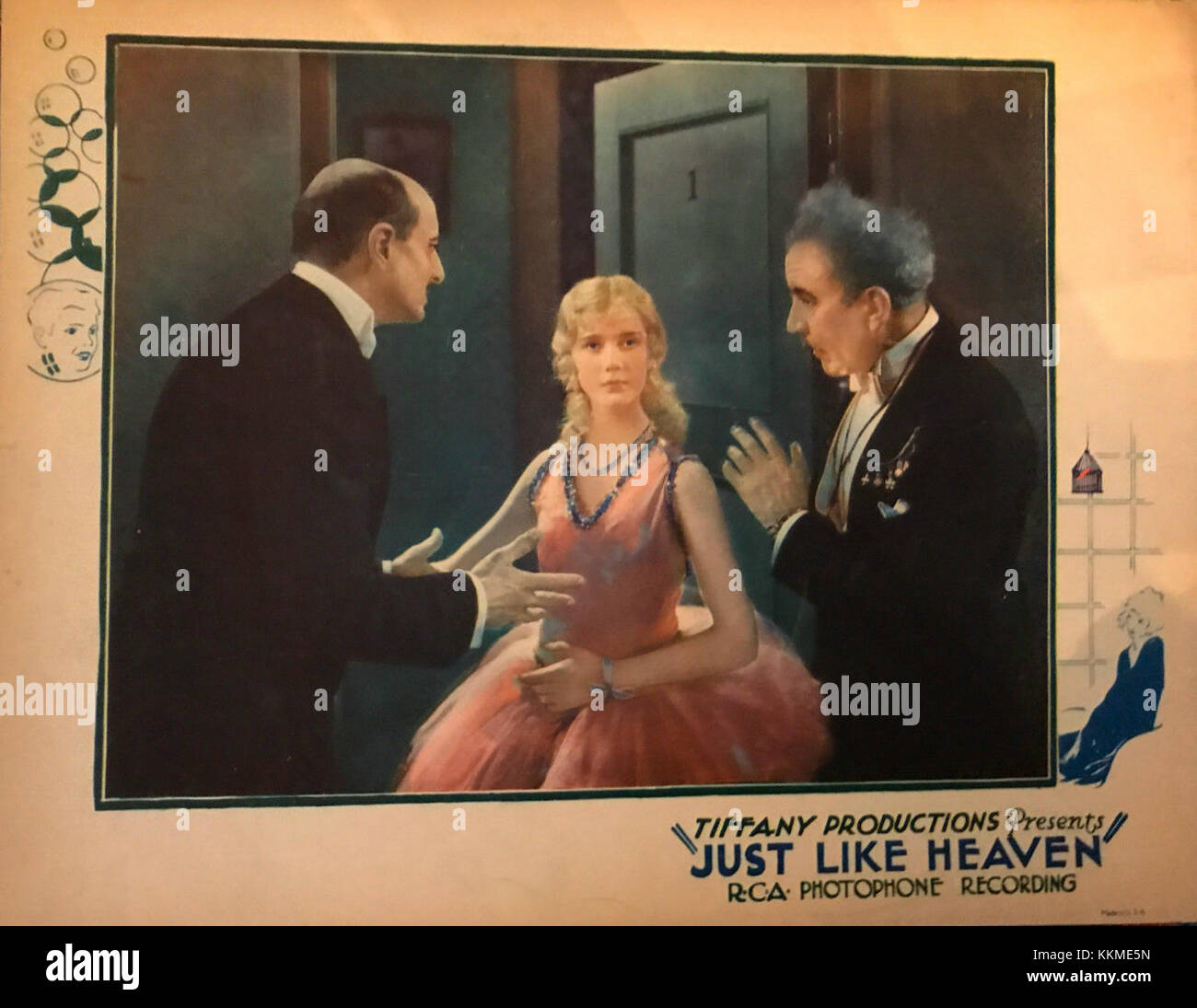 A promotional lobby card from the film *Just Like Heaven*, showcasing ...