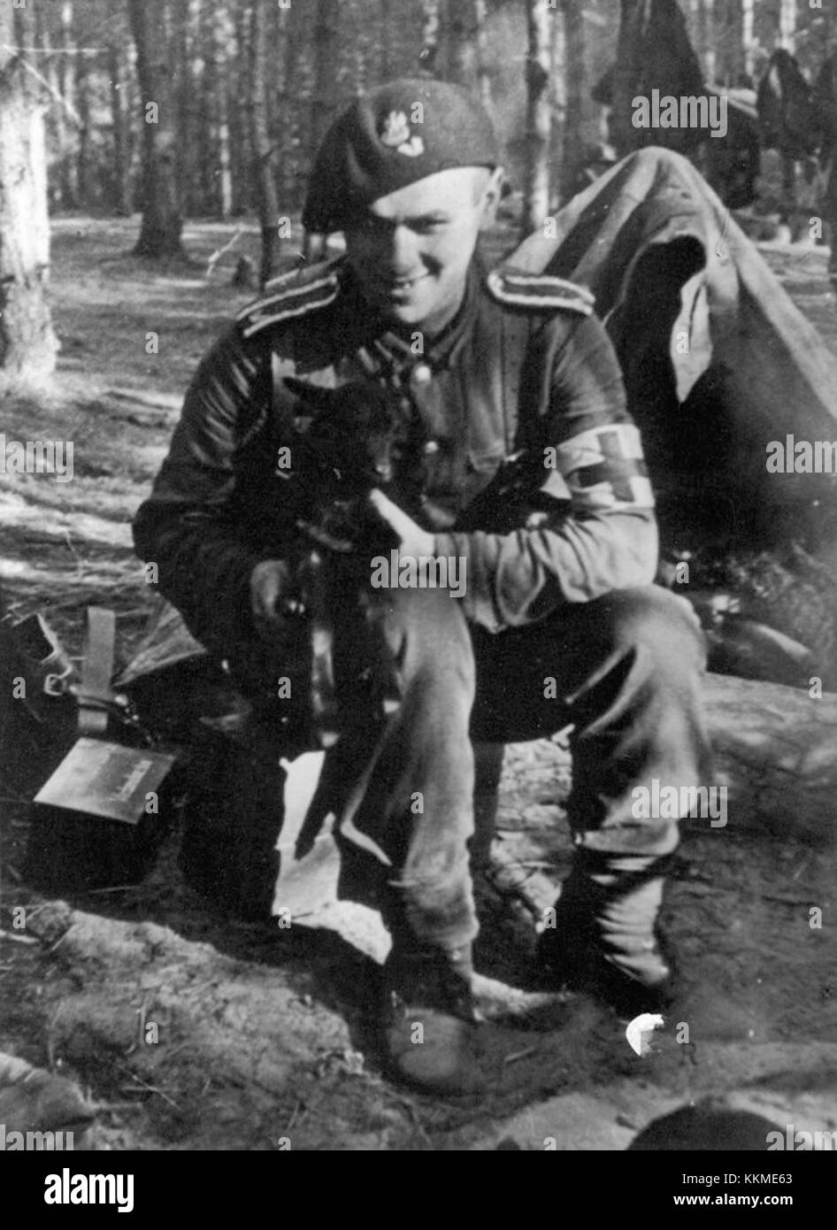 Soldier facing Black and White Stock Photos & Images - Alamy