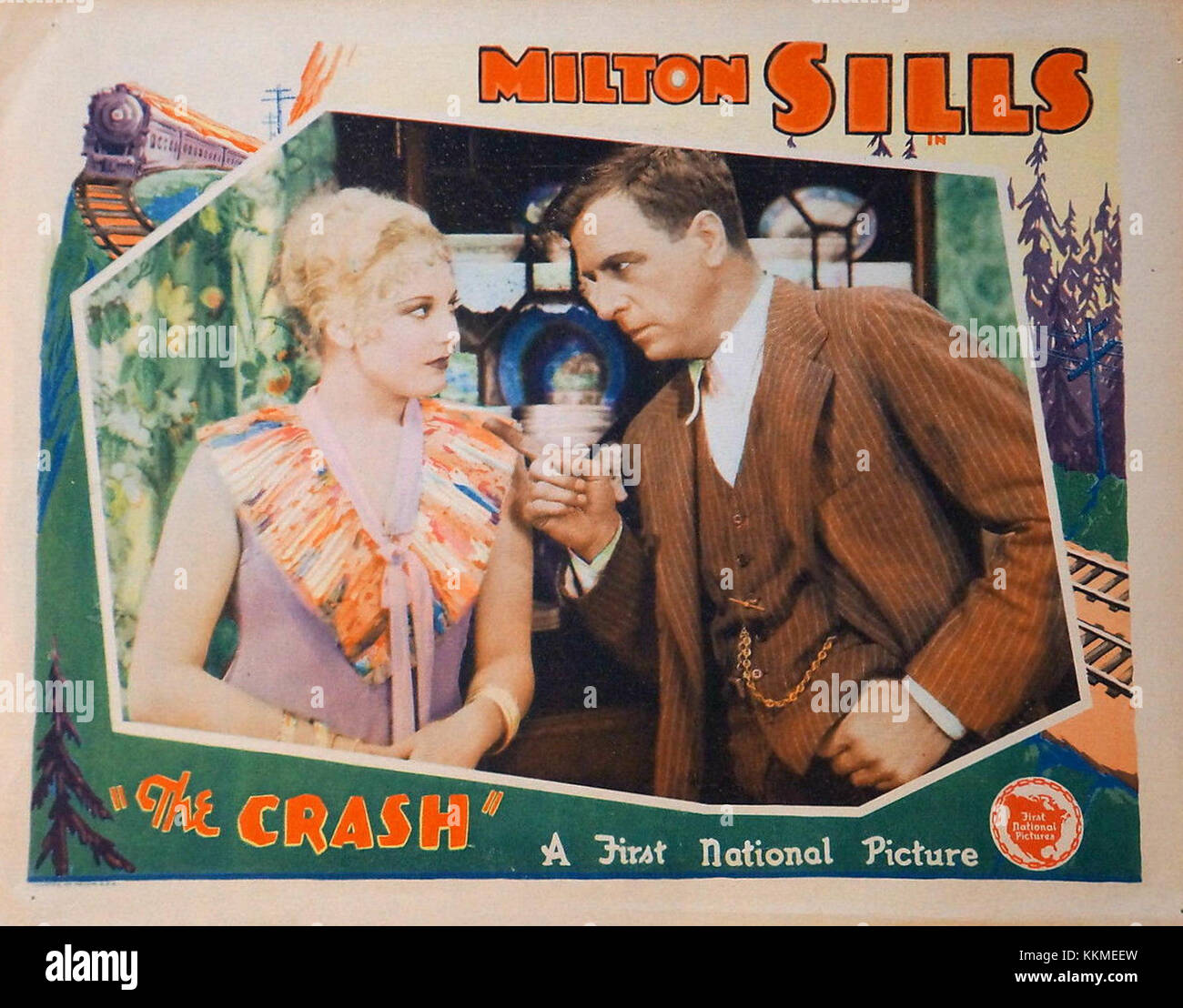 Crash lobby card Stock Photo - Alamy