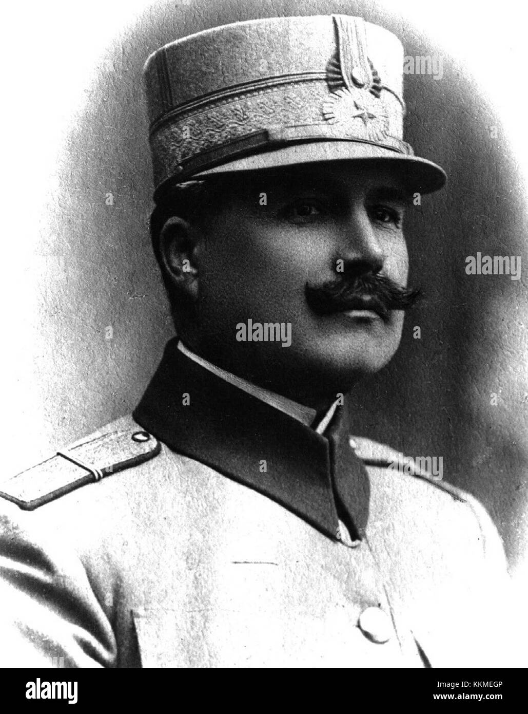 A historical image of General Toma Liscu from 1917, an important figure ...