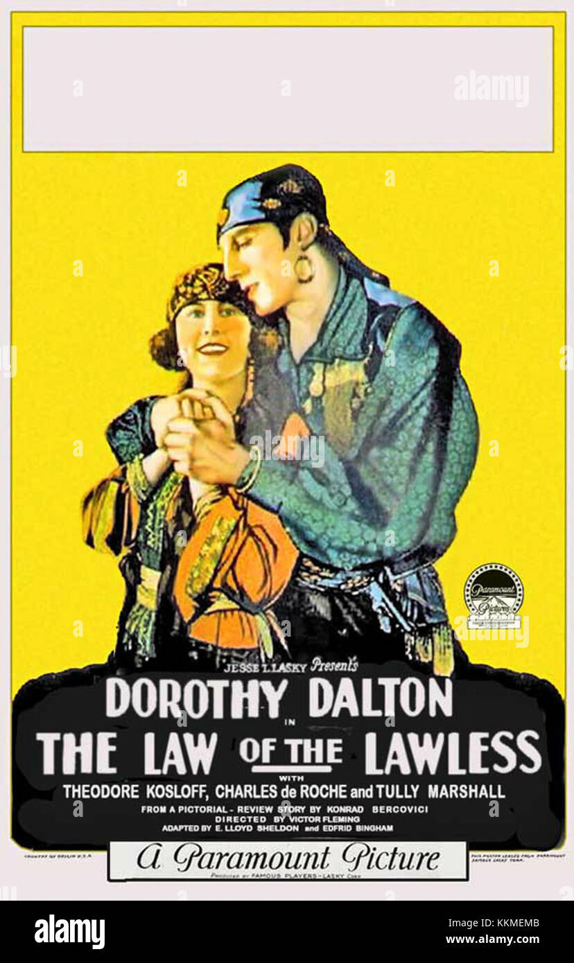 Law of the lawless film hi-res stock photography and images - Alamy