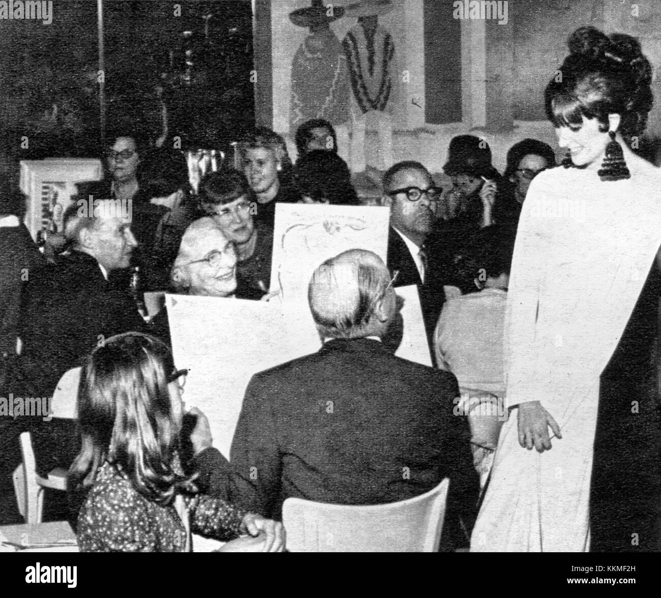 1967, fashion, model Black and White Stock Photos & Images - Alamy