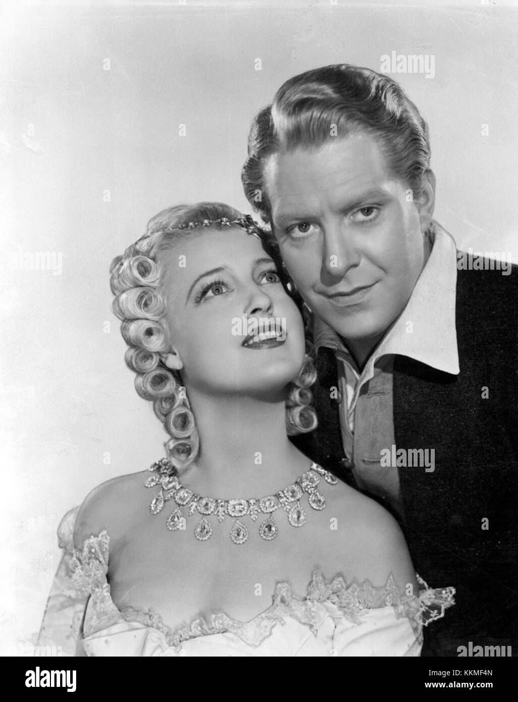 Jeanette MacDonald Nelson Eddy New Moon 1940 Stock Photo - Alamy