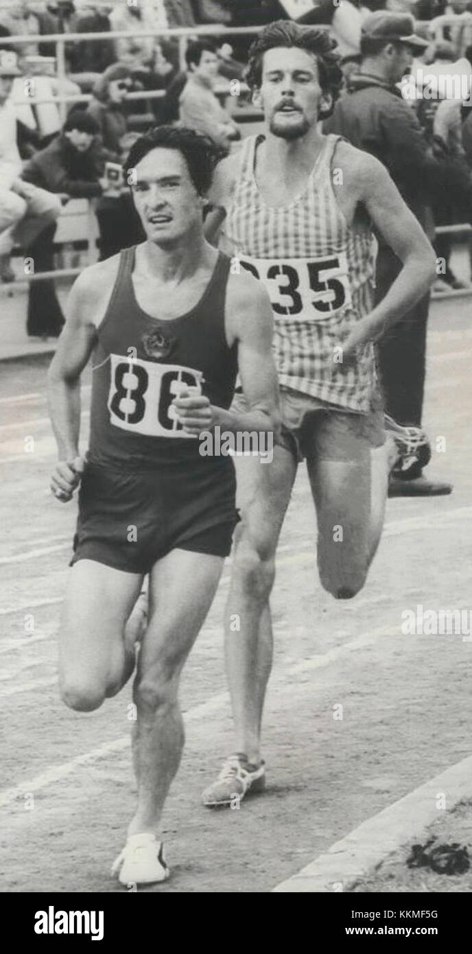 The image or reference of Gerry Lindgren and Kenny Moore from 1971, two ...