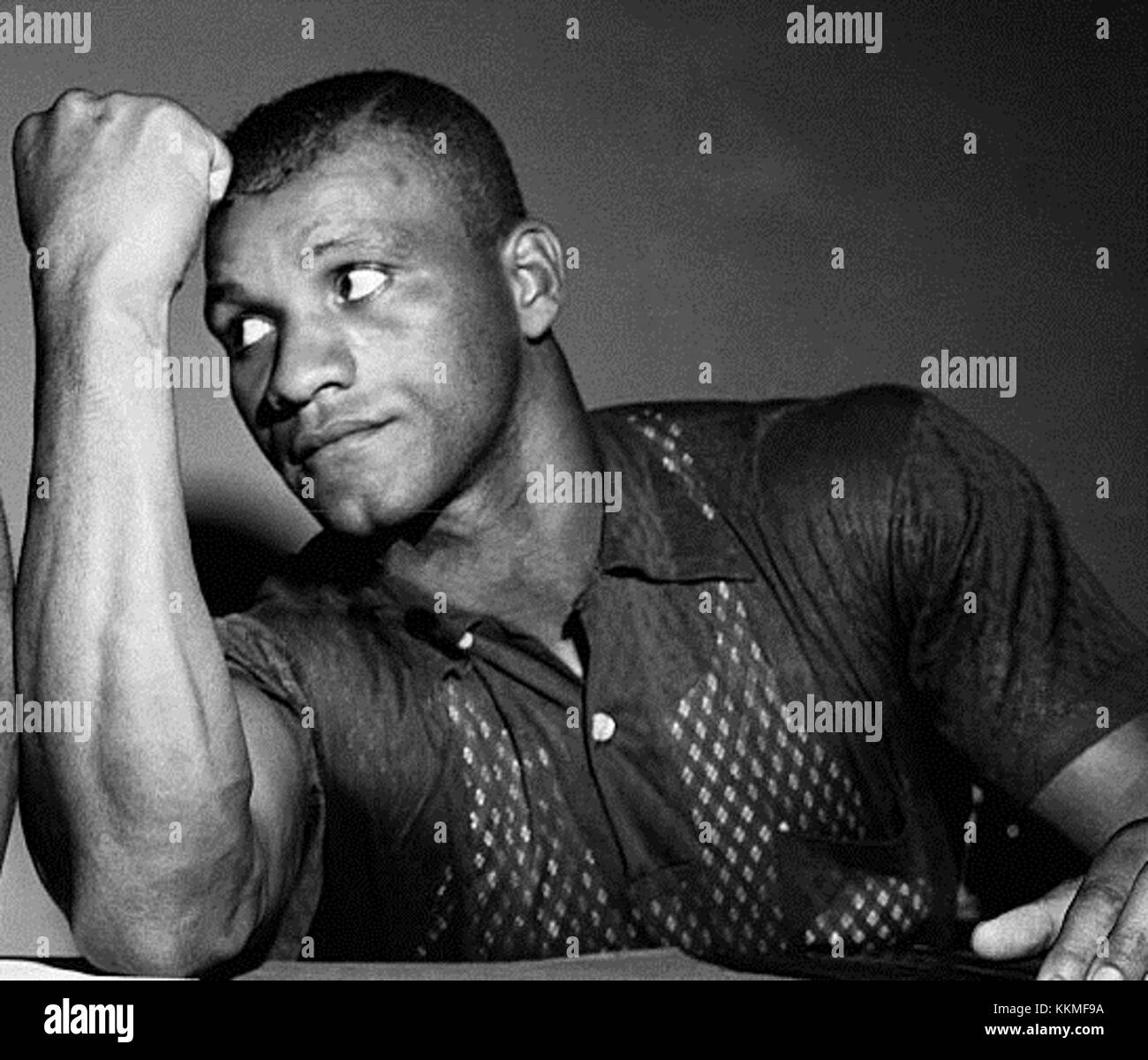 Harold Johnson, a prominent figure in American history, is captured in ...