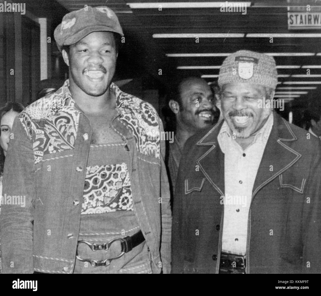 In 1974, George Foreman and Archie Moore, both renowned boxers, faced ...