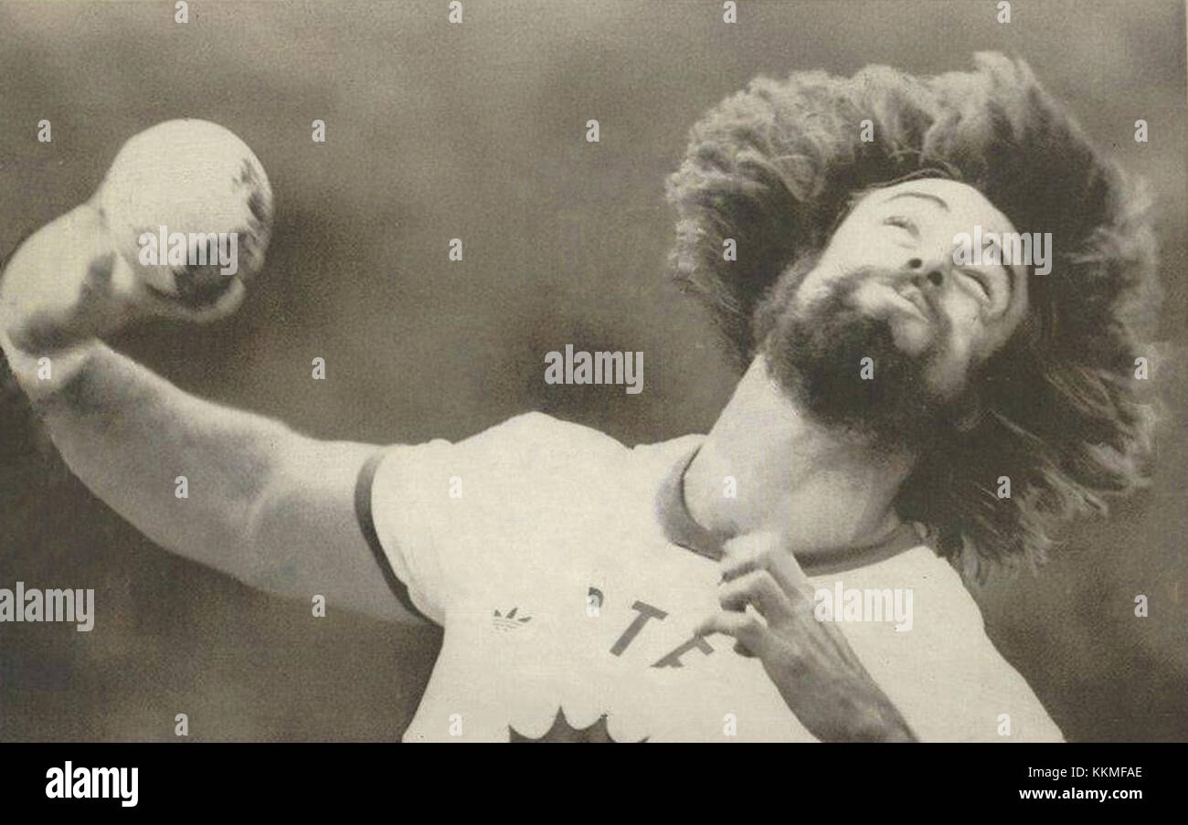 Mac Wilkins, an American discus thrower, competed in the 1976 Olympics ...