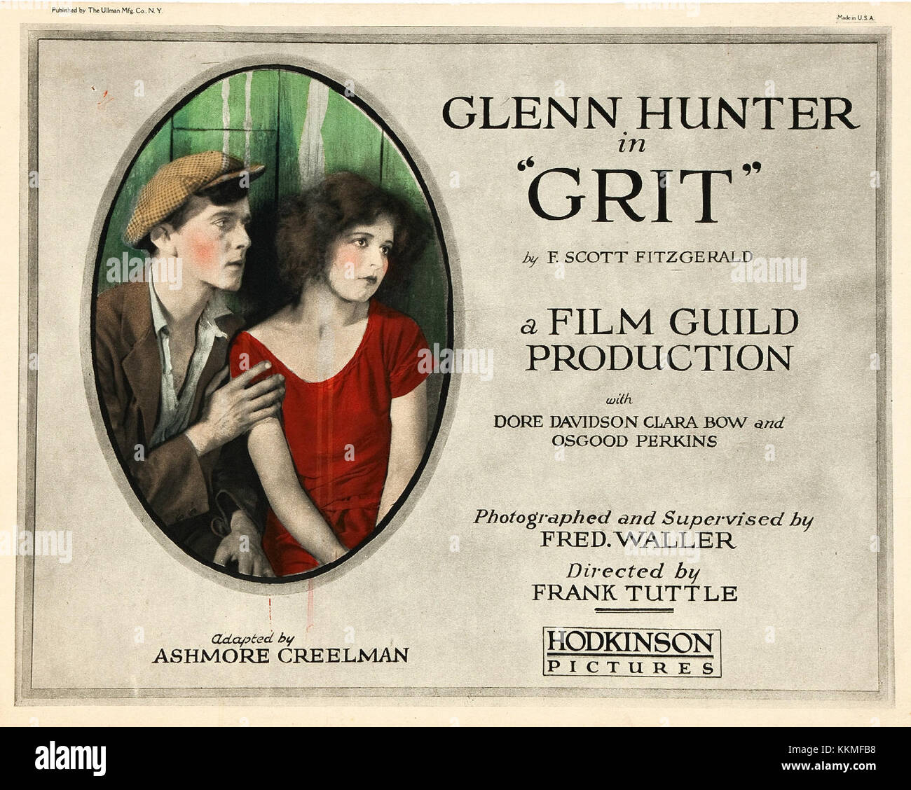 The 'Grit' lobby card is a promotional image from a film, likely from ...