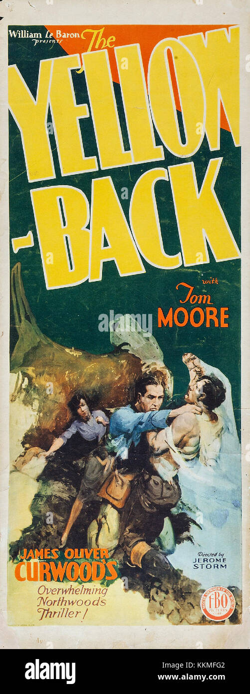 A yellowback poster refers to a printed poster commonly used for ...