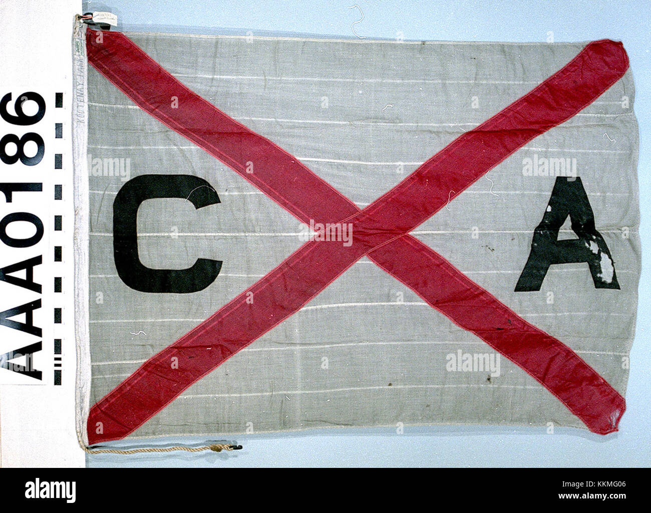 This house flag represents the Canadian Australasian Line, an important ...