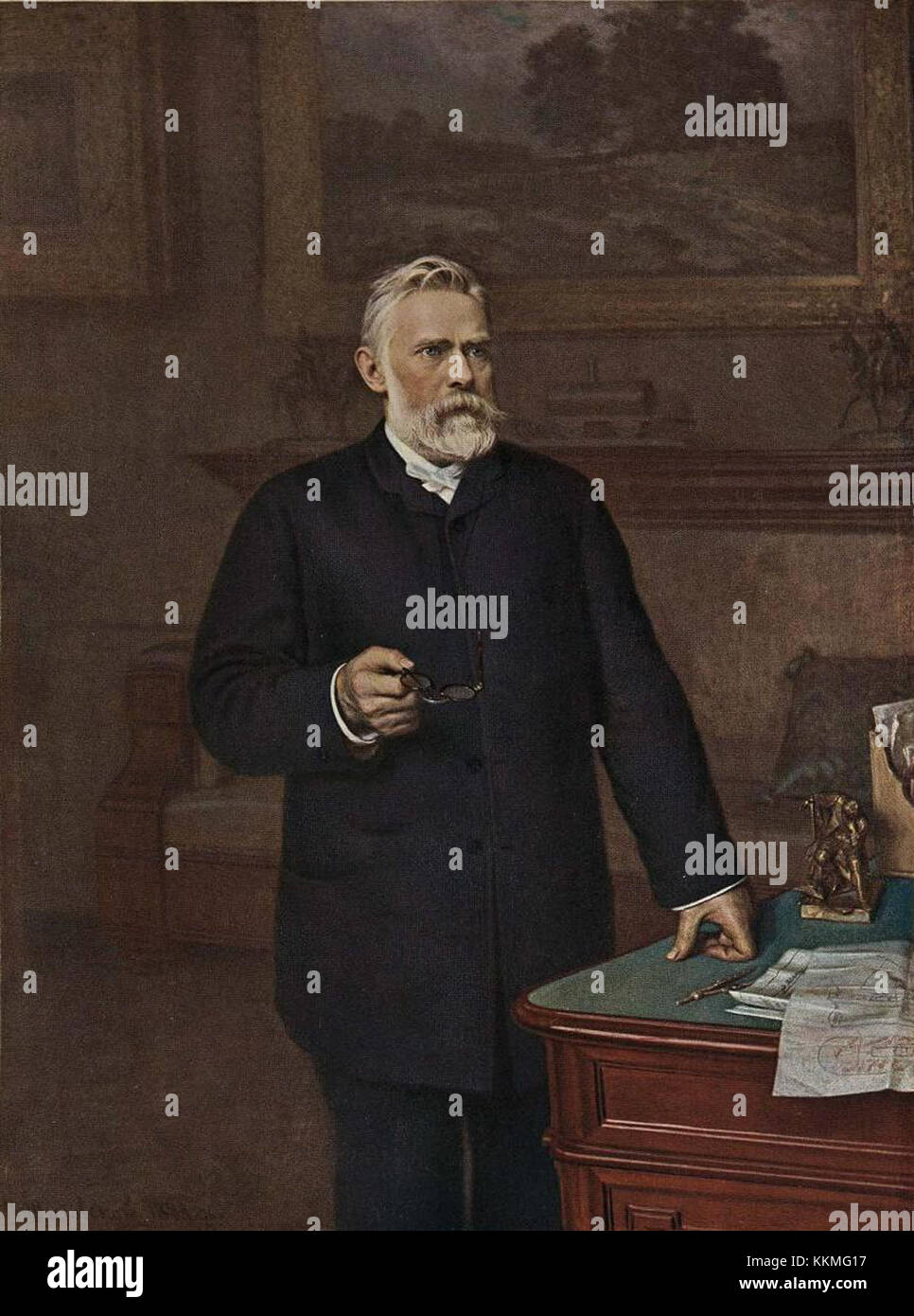 Ludwig Nobel, a notable figure in the Nobel family, known for his ...