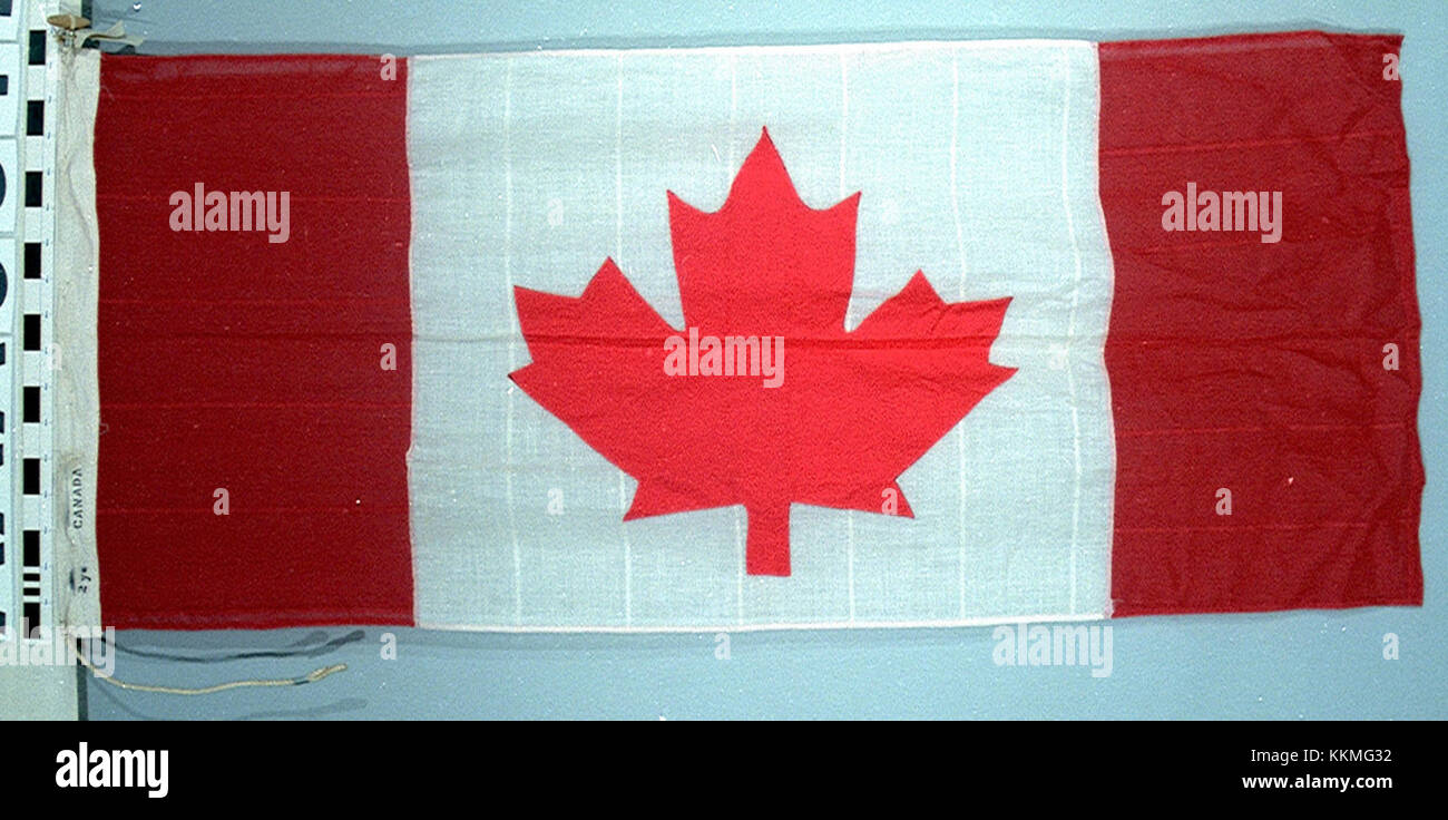 The National Flag of Canada, adopted in 1965, is a red and white flag ...