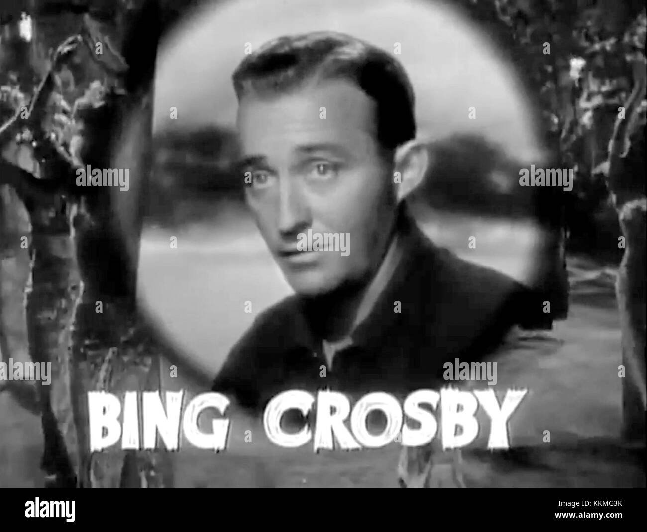 Bing Crosby appears in the trailer for 'Road to Singapore,' a 1940s ...