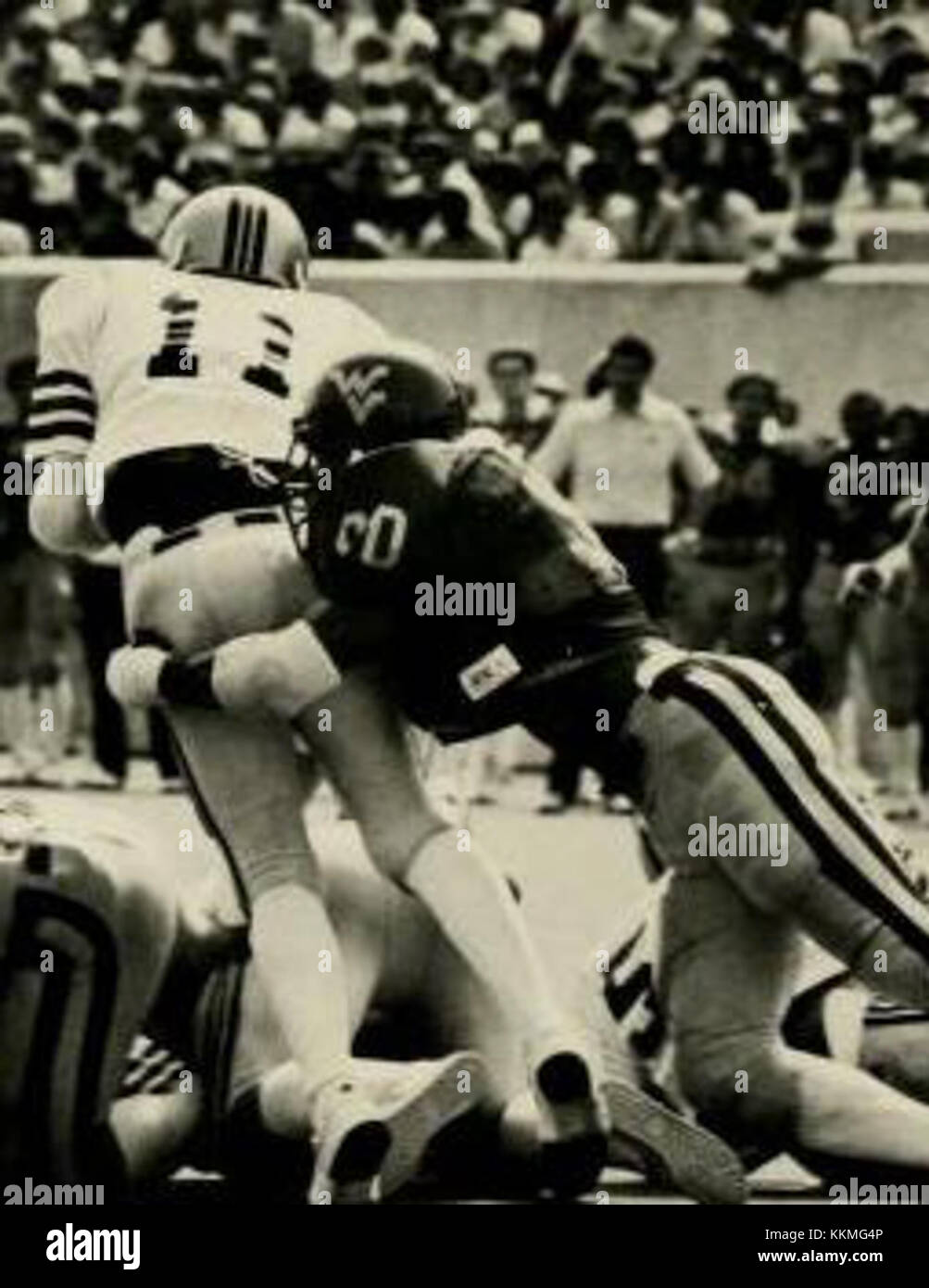 Darryl Talley, a former West Virginia University (WVU) football player ...