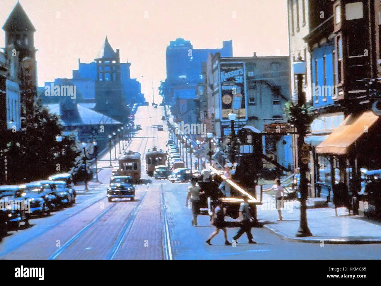 Photograph of the 200 block of Hamilton Street in Allentown ...