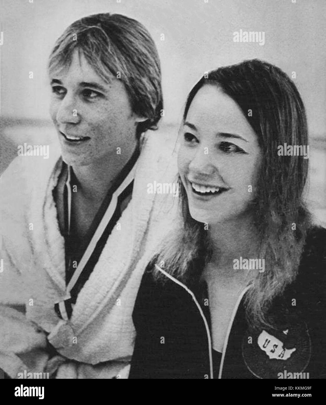 Mike Finneran and Cynthia Potter 1971 Stock Photo - Alamy