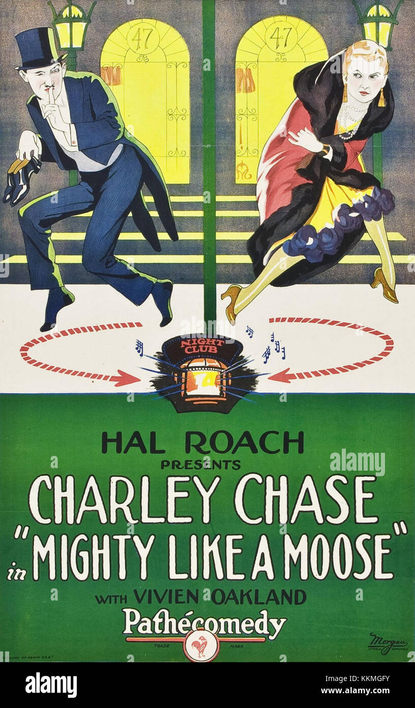 Mighty like moose poster Stock Photo - Alamy