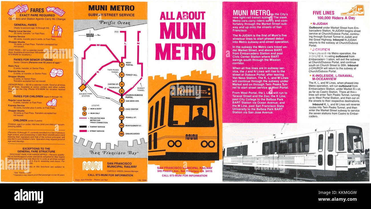 Muni metro system hi-res stock photography and images - Alamy