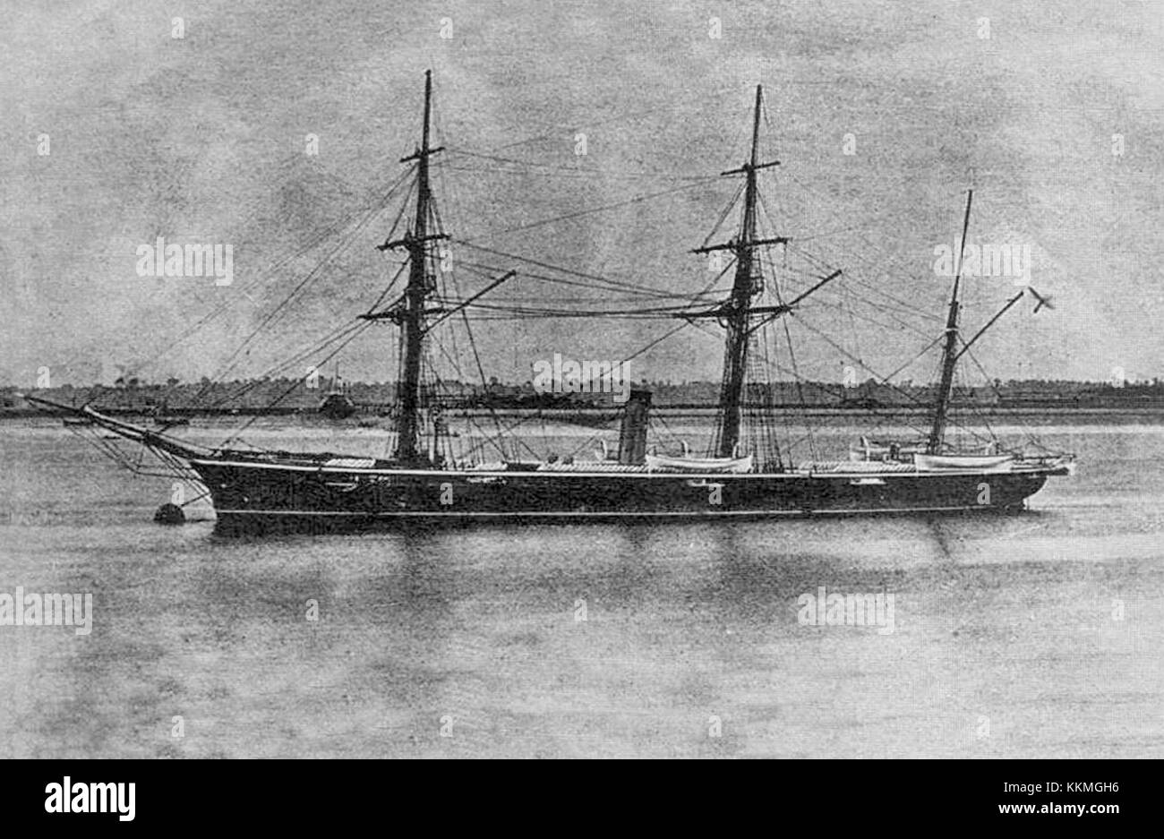 Clipper Gaydamak (ship, 1860 Stock Photo - Alamy