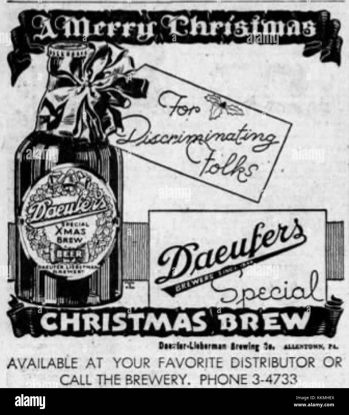 The December 18, 1947, event in Allentown, Pennsylvania, hosted by ...