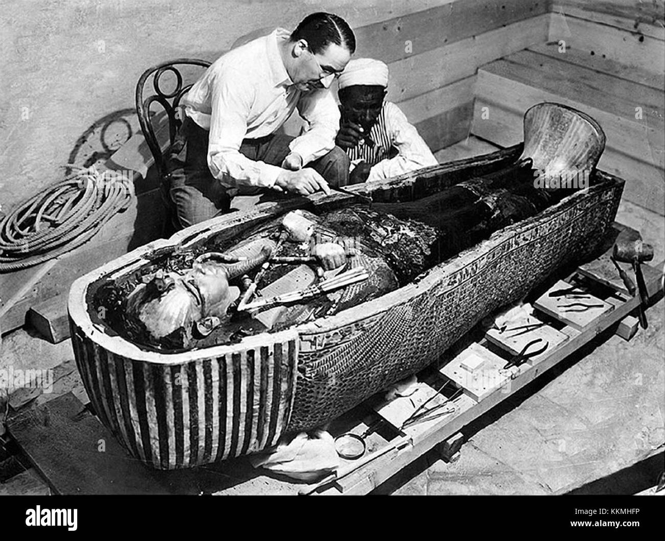 The opening of King Tutankhamun's tomb in 1922 by Howard Carter was a ...