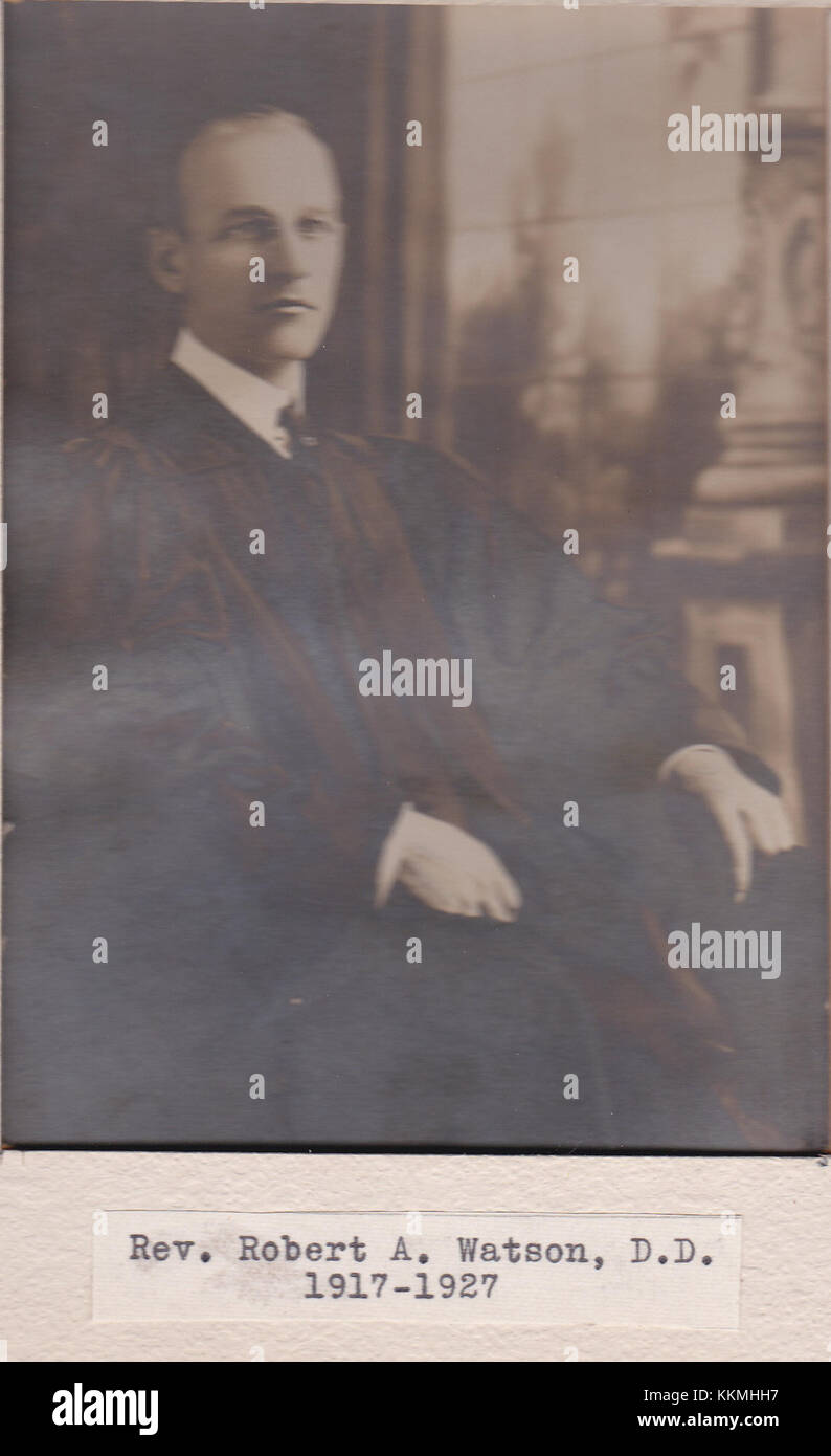 Rev. Watson is a figure within the BRUC (Baptist Regional Urban Church ...